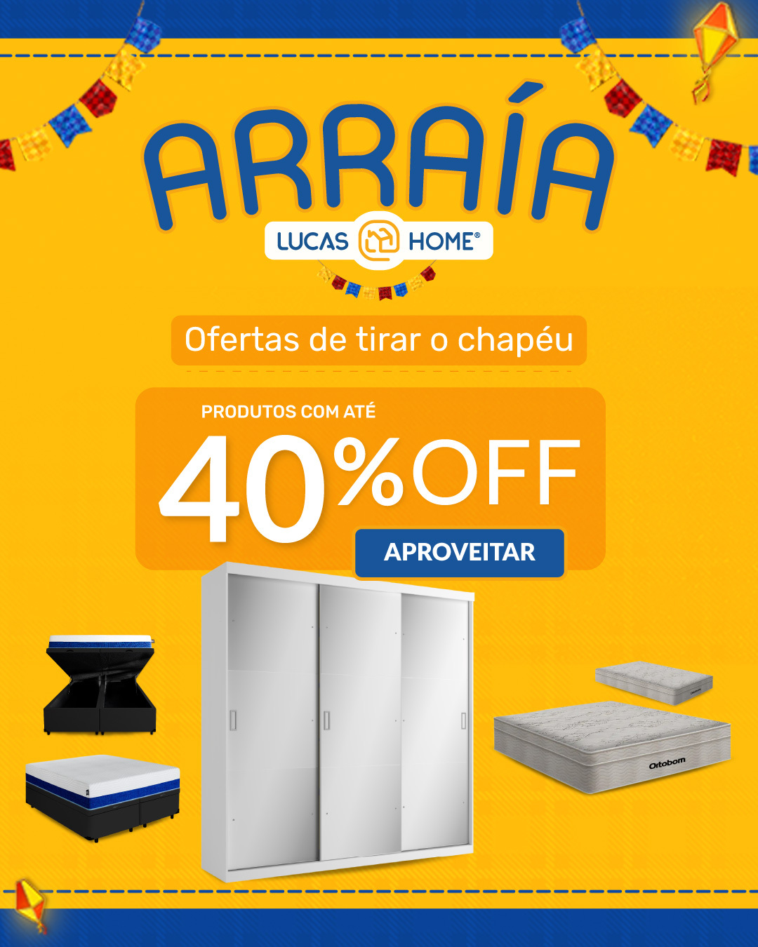 Lucas Home - Loja de Colchões, Cama Box e Móveis